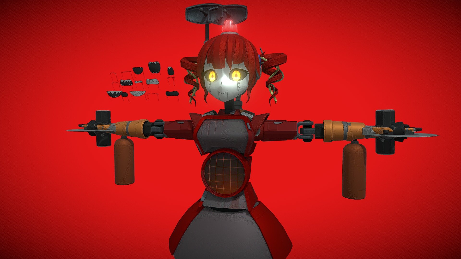 Noelle/TF2 - Download Free 3D model by Elite Big Speakerman ...