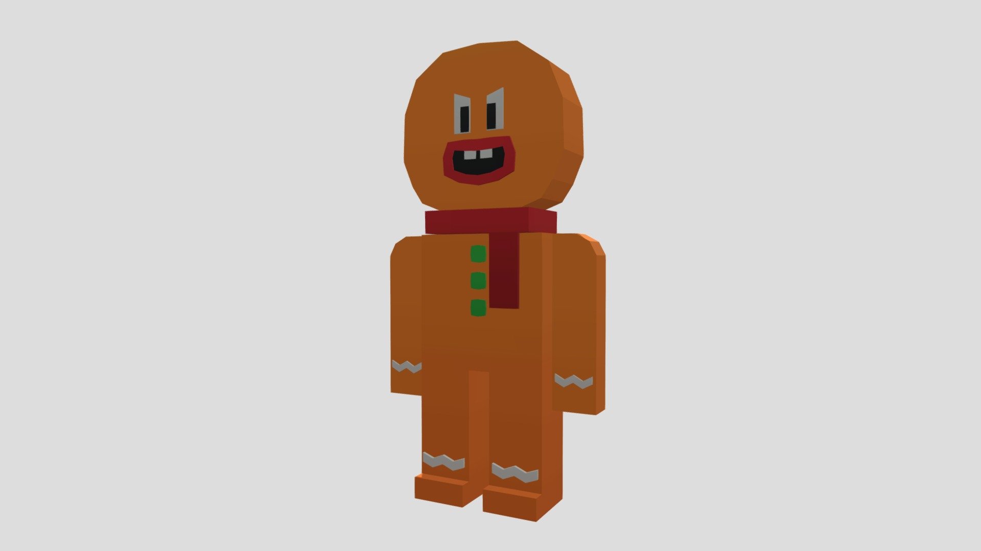 Gingerbread From Chicken Gun - Download Free 3D model by kreyt8042 [491c875] - Sketchfab