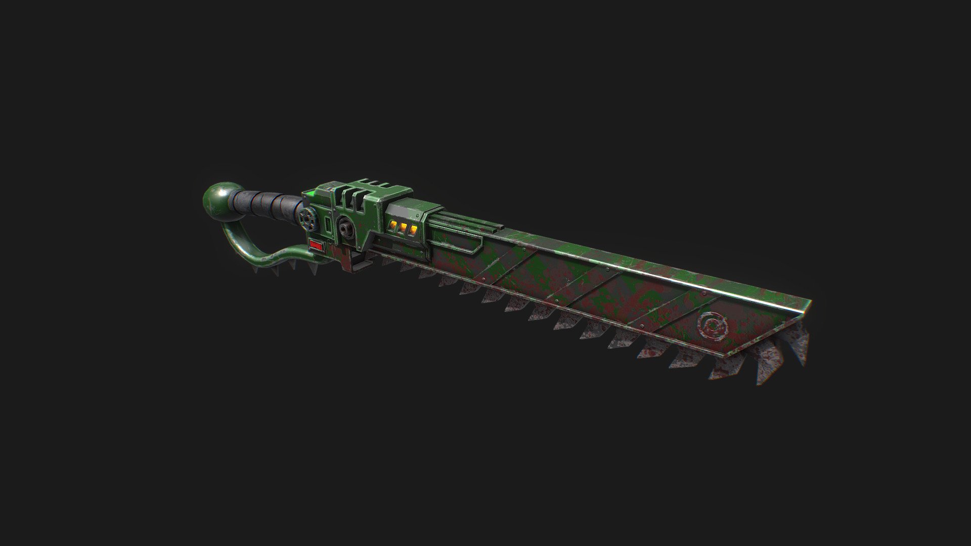 Warhammer 40k Chainsword - 3D model by cody.a.holtrop [491cad7] - Sketchfab