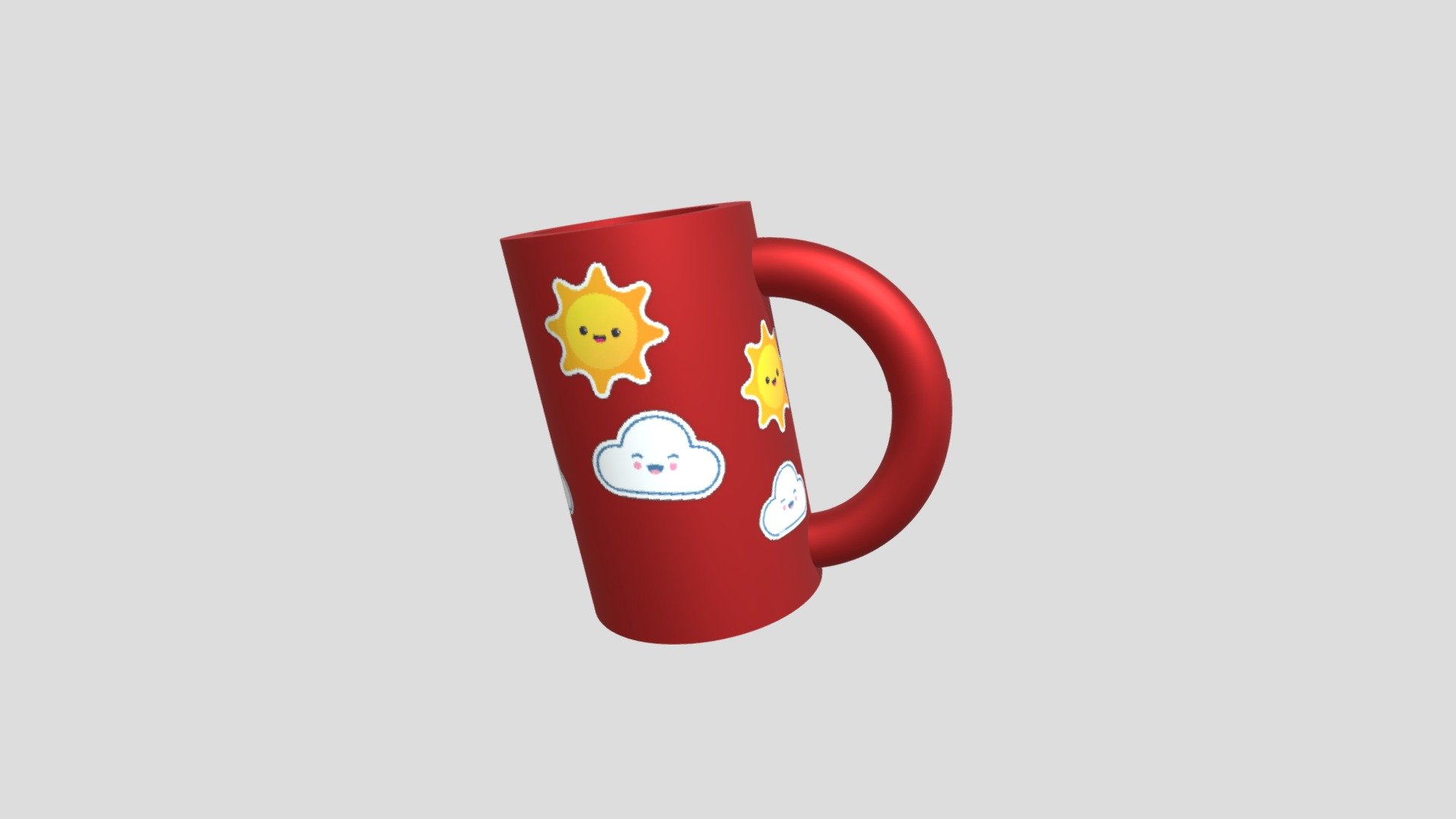 Mug - 3D model by dianadexianti [491d2a2] - Sketchfab