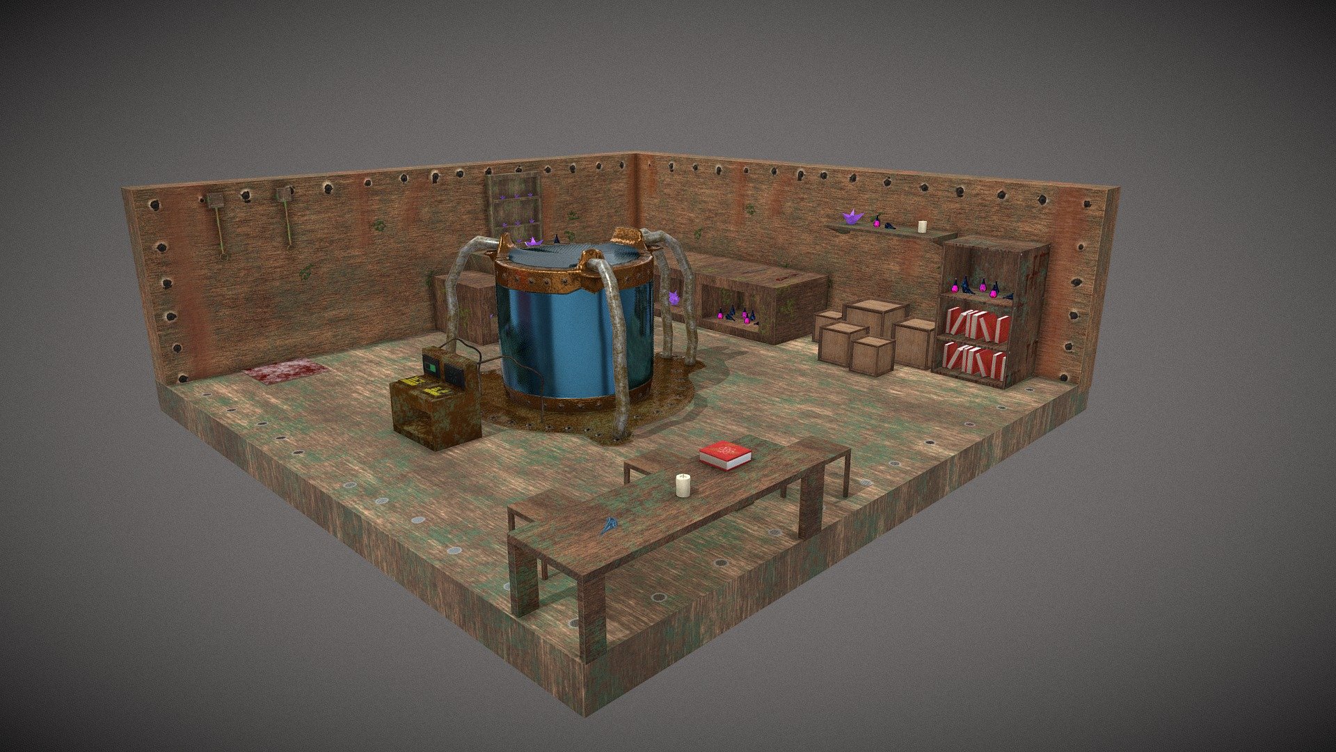 Lab - 3D model by Alejandro_Ortega [491eb9c] - Sketchfab