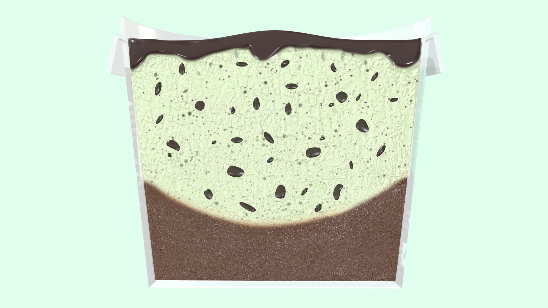 Mint Chomp Half Cut - Download Free 3D model by Sebastian ...