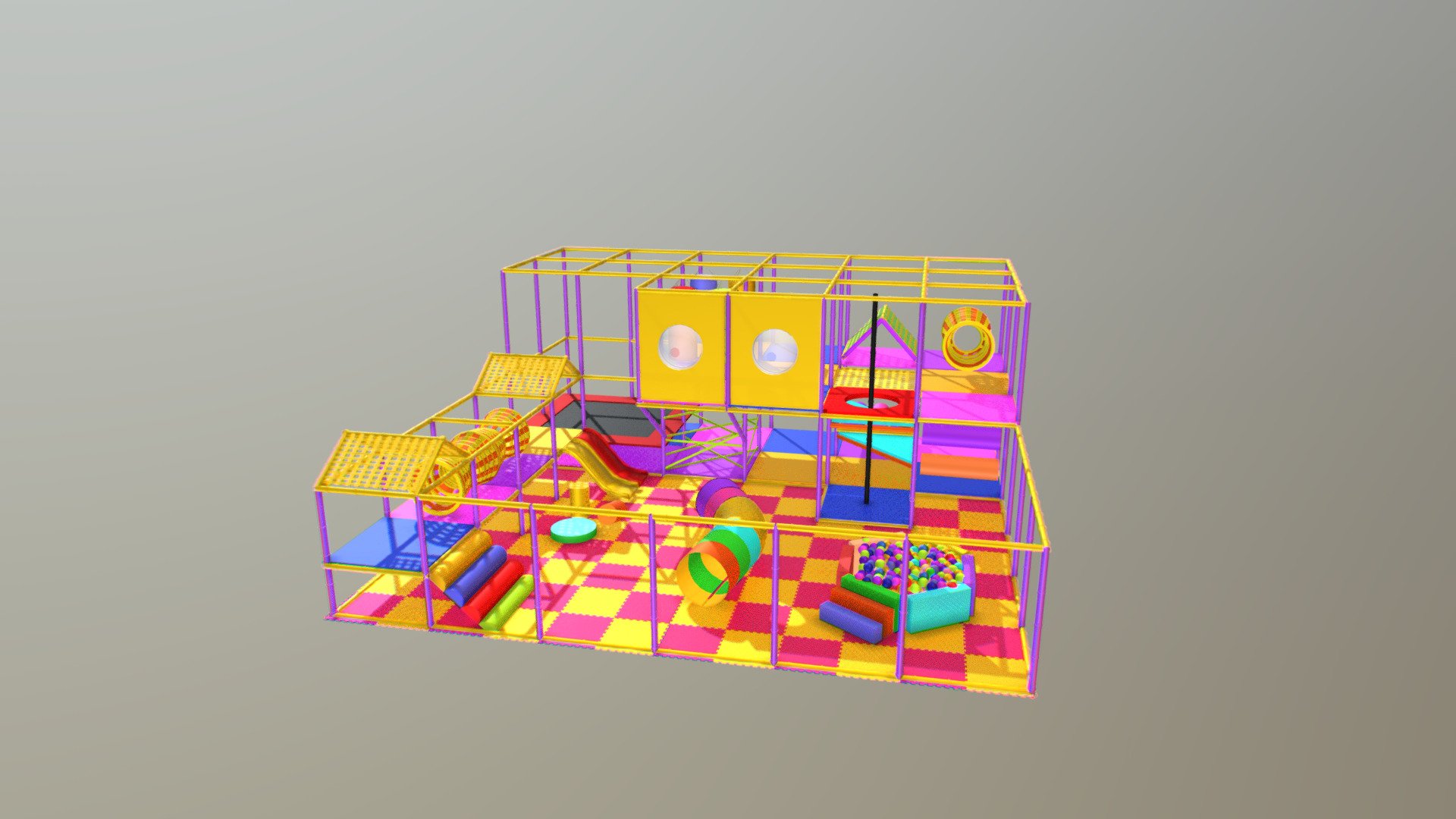 Indoor Playground v3.0 - 3D model by armjuegosinfantiles [491ffae ...