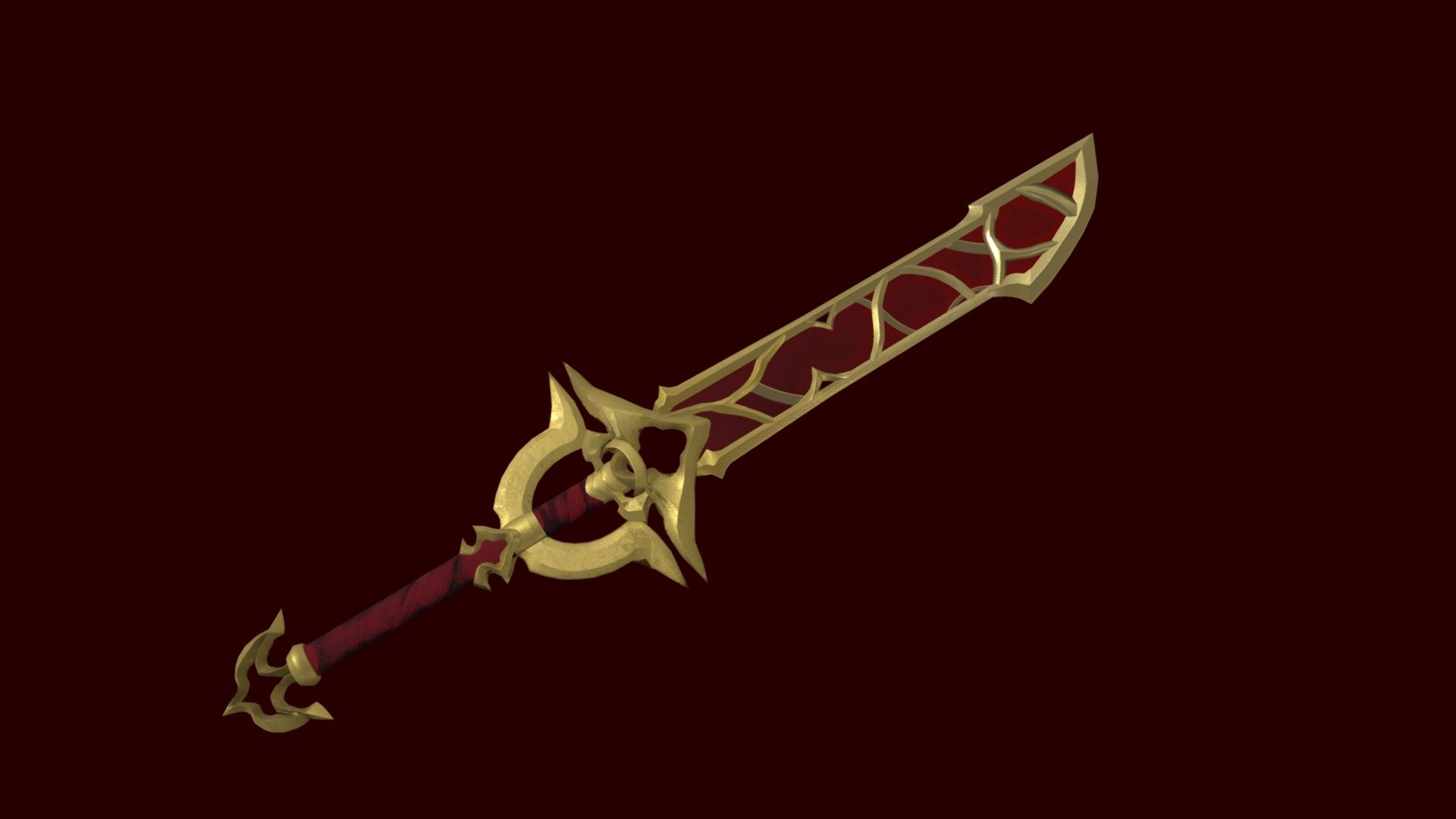 Guillaume T. Delbarre Sword - 3D model by EthanBlom [492055f] - Sketchfab
