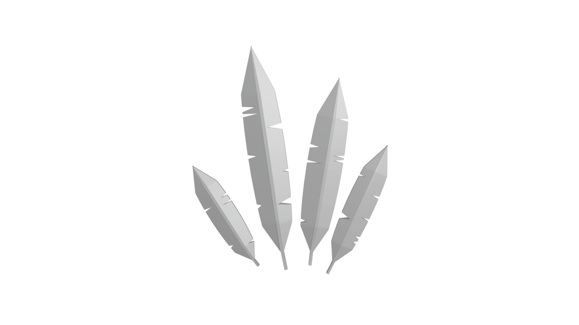 Feathers Mask Fantasy - Buy Royalty Free 3D model by Anima artist's ...