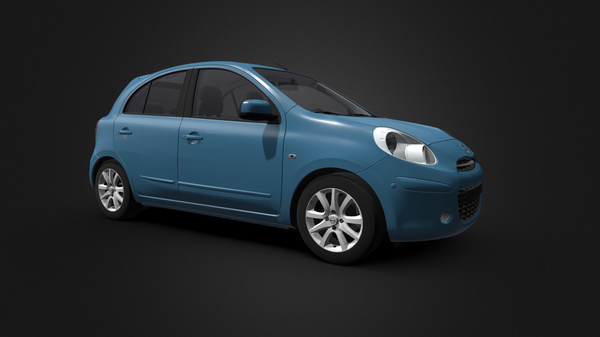 Nissan Micra - Download Free 3D model by BHP3D [4920e8c] - Sketchfab
