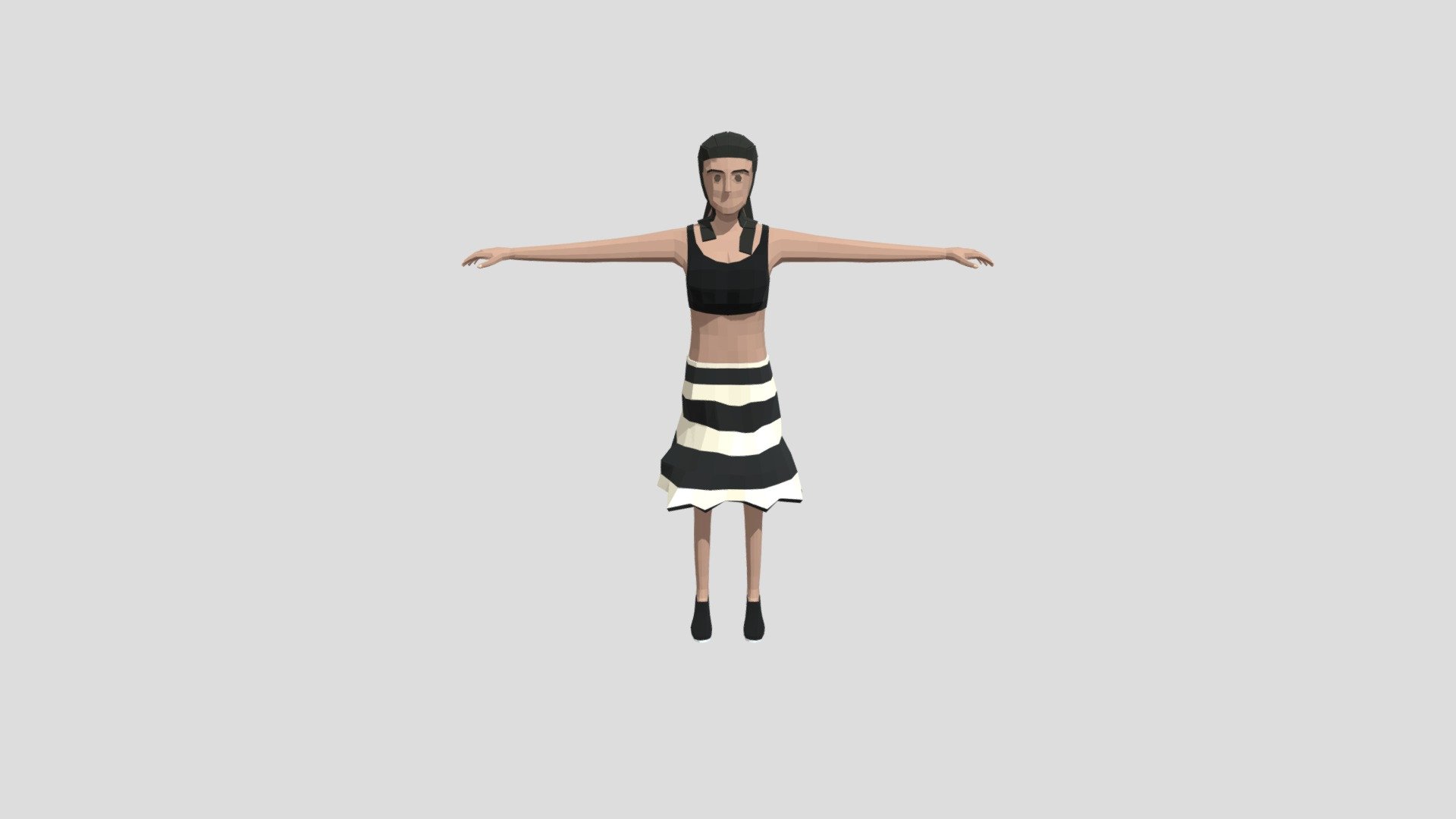 Human female - Download Free 3D model by kashifullahjan [49210ff ...