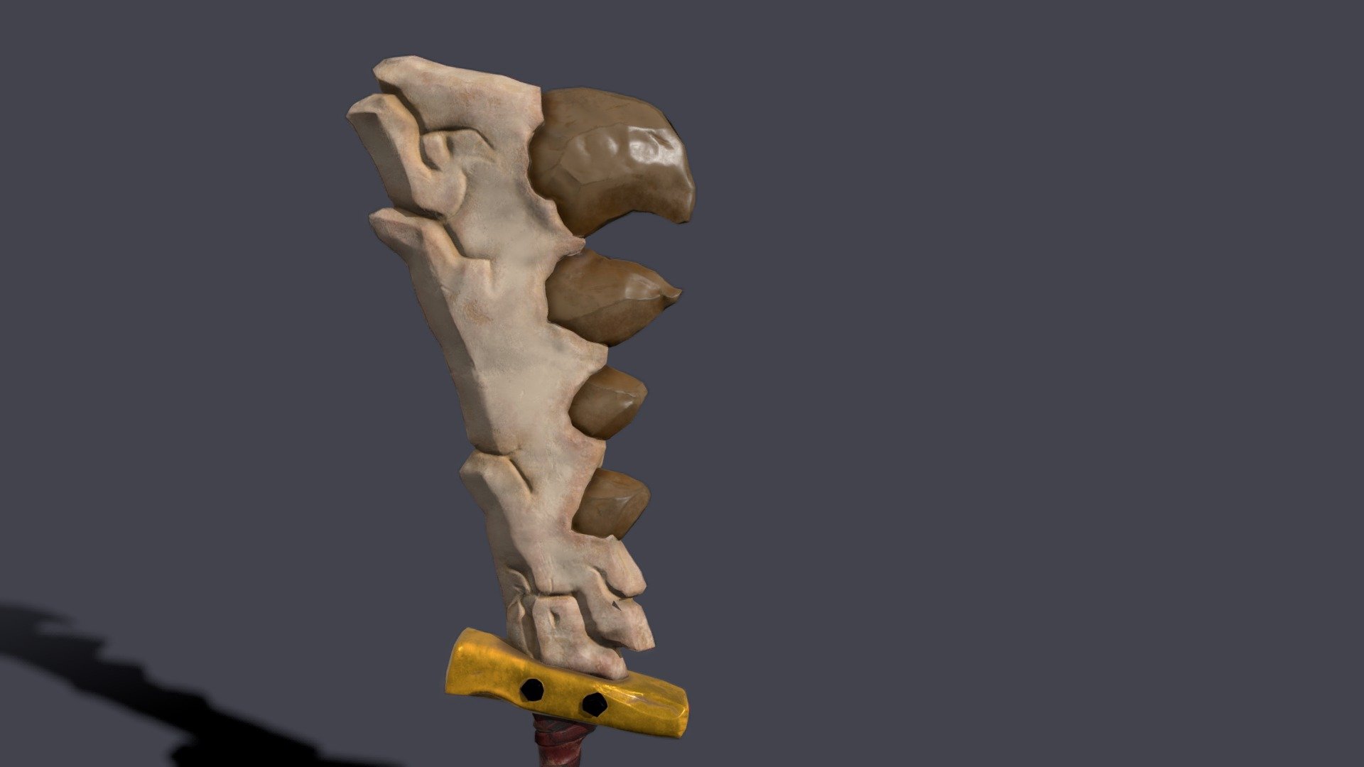 Ancient Jaw Sword - Download Free 3D model by GodWork.JPEG ...