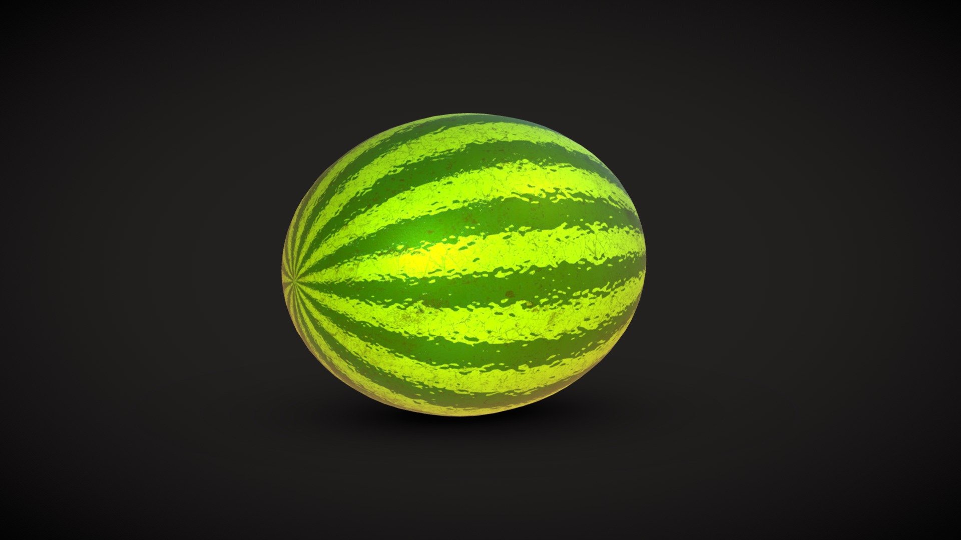 Watermelon - Download Free 3D model by Ahsan.Faraz [492356d] - Sketchfab