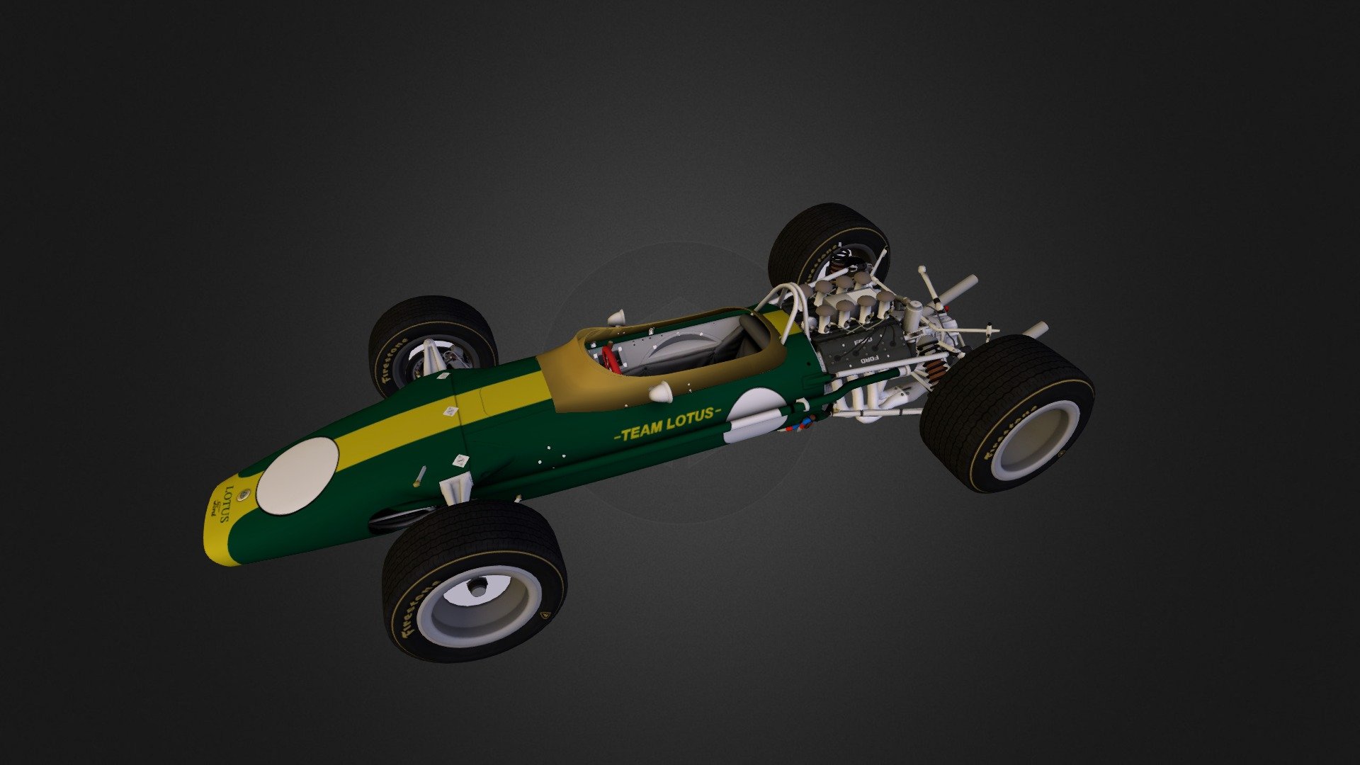 Lotus 49 - 3D model by gp4forever [4923795] - Sketchfab