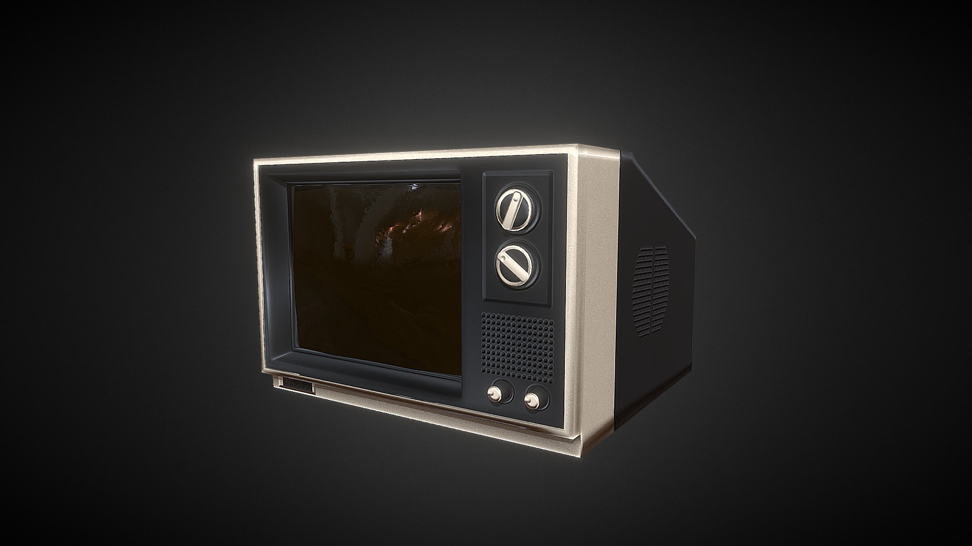 Low poly PBR TV - 3D model by dev_maya [49239dc] - Sketchfab