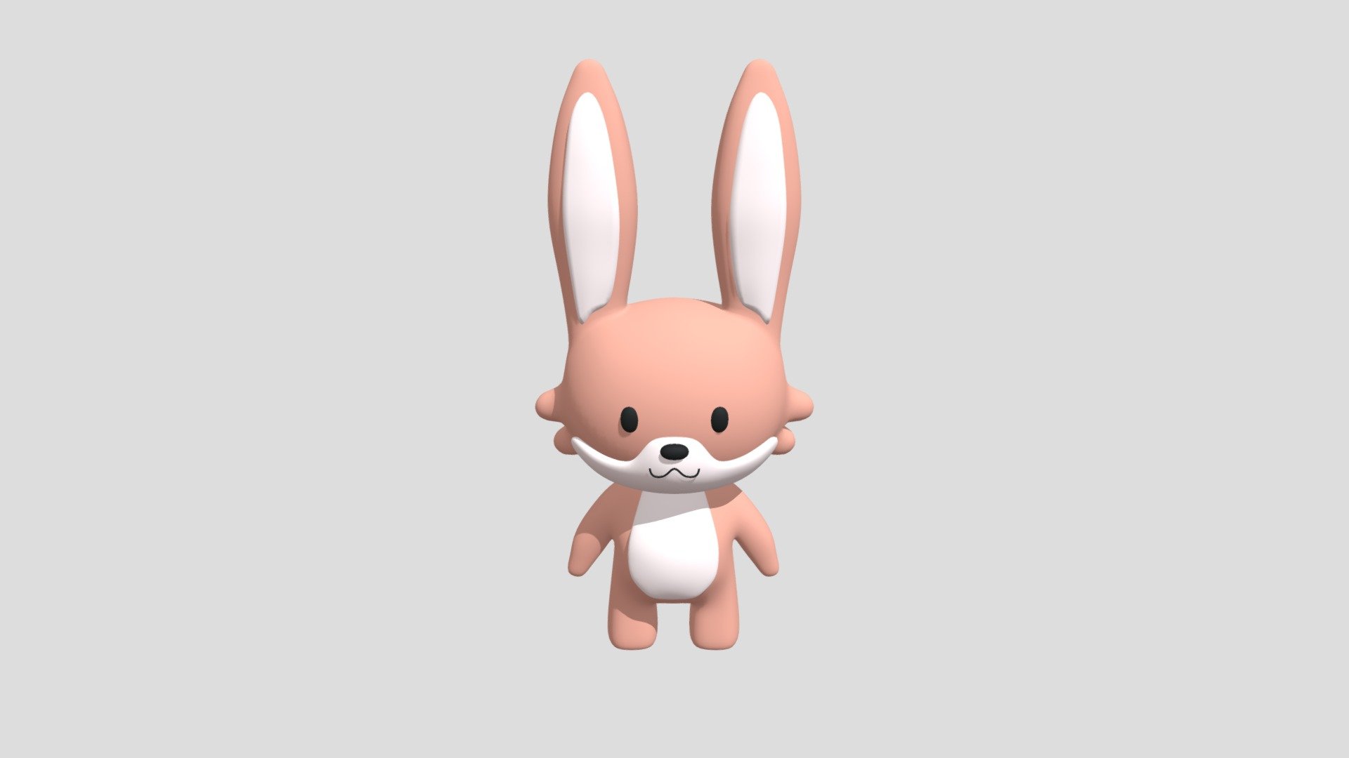 Pink Rabbit - Download Free 3D model by AHsin (@ching870619) [4924972 ...