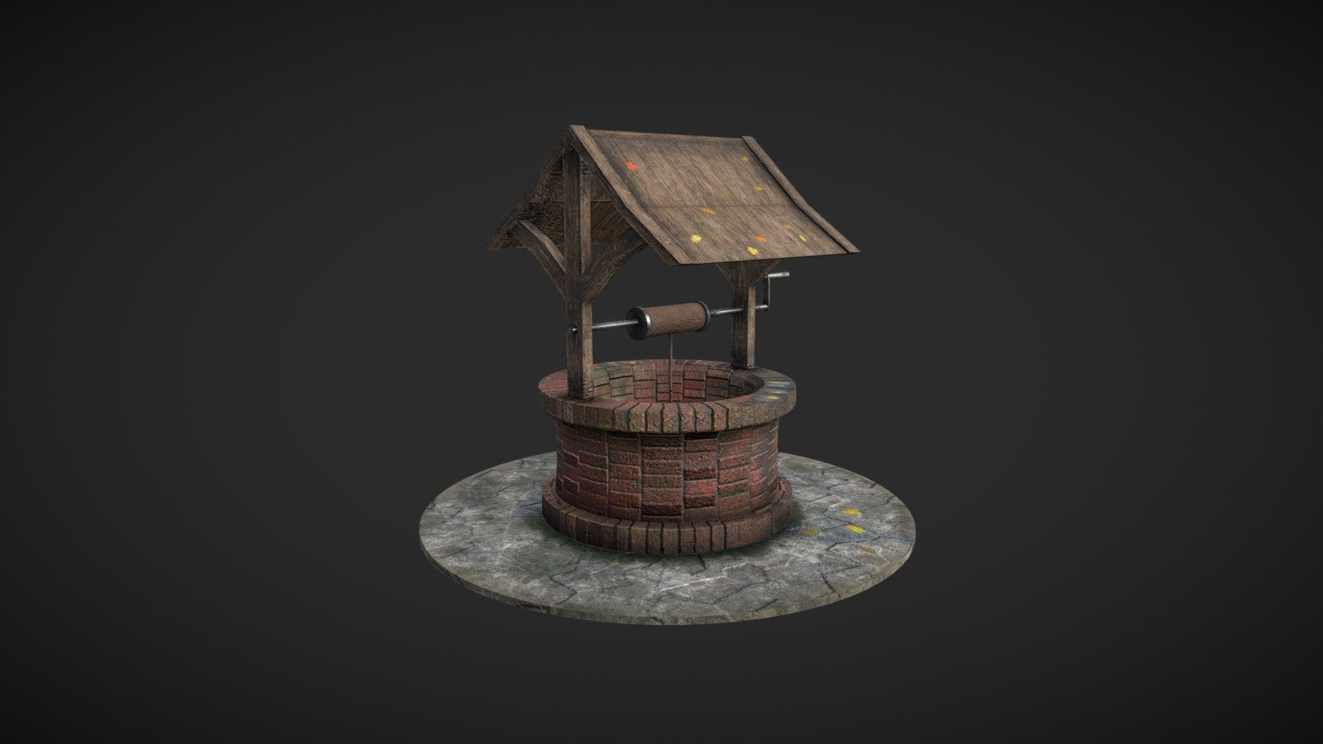 well 3d model - 3D model by ipoprock [4924ceb] - Sketchfab