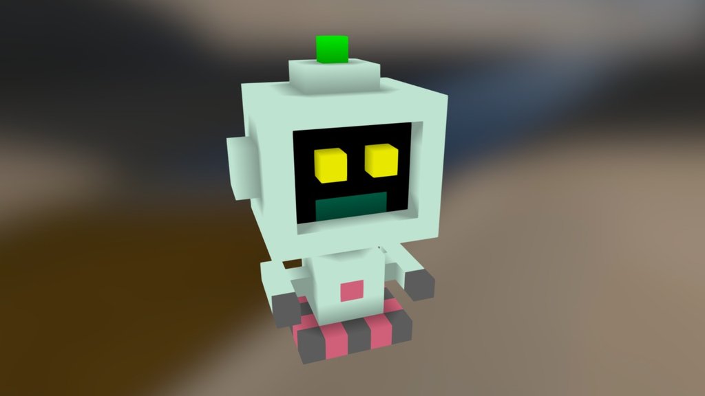 Bot of voxels - 3D model by pavelg73 [4925fb1] - Sketchfab