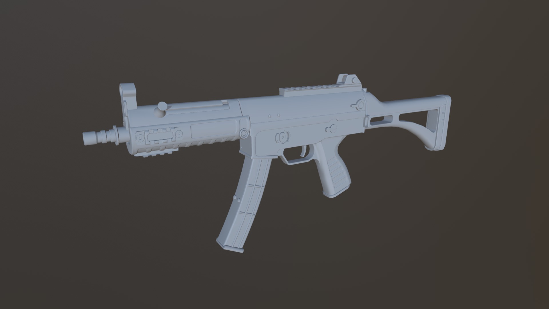 Mp5 - Download Free 3D model by Michael Ben David (@MBD_MichaelColina ...