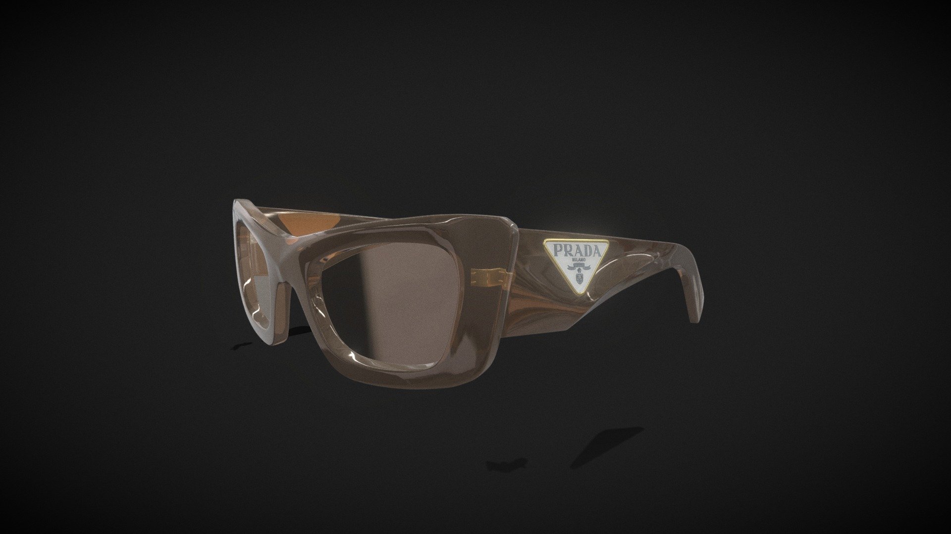 Prada (PR 13ZS 2AU06B) - 3D model by Visthétique (@visthetique ...