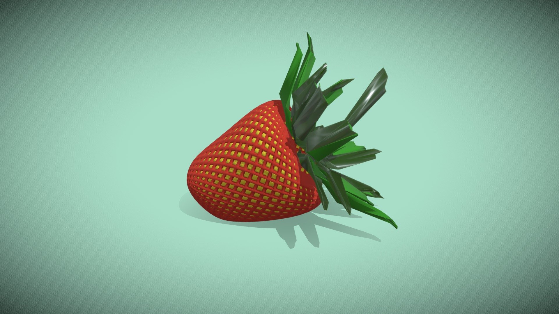 Stylized strawberry - Download Free 3D model by dudkingalina [492de6e ...