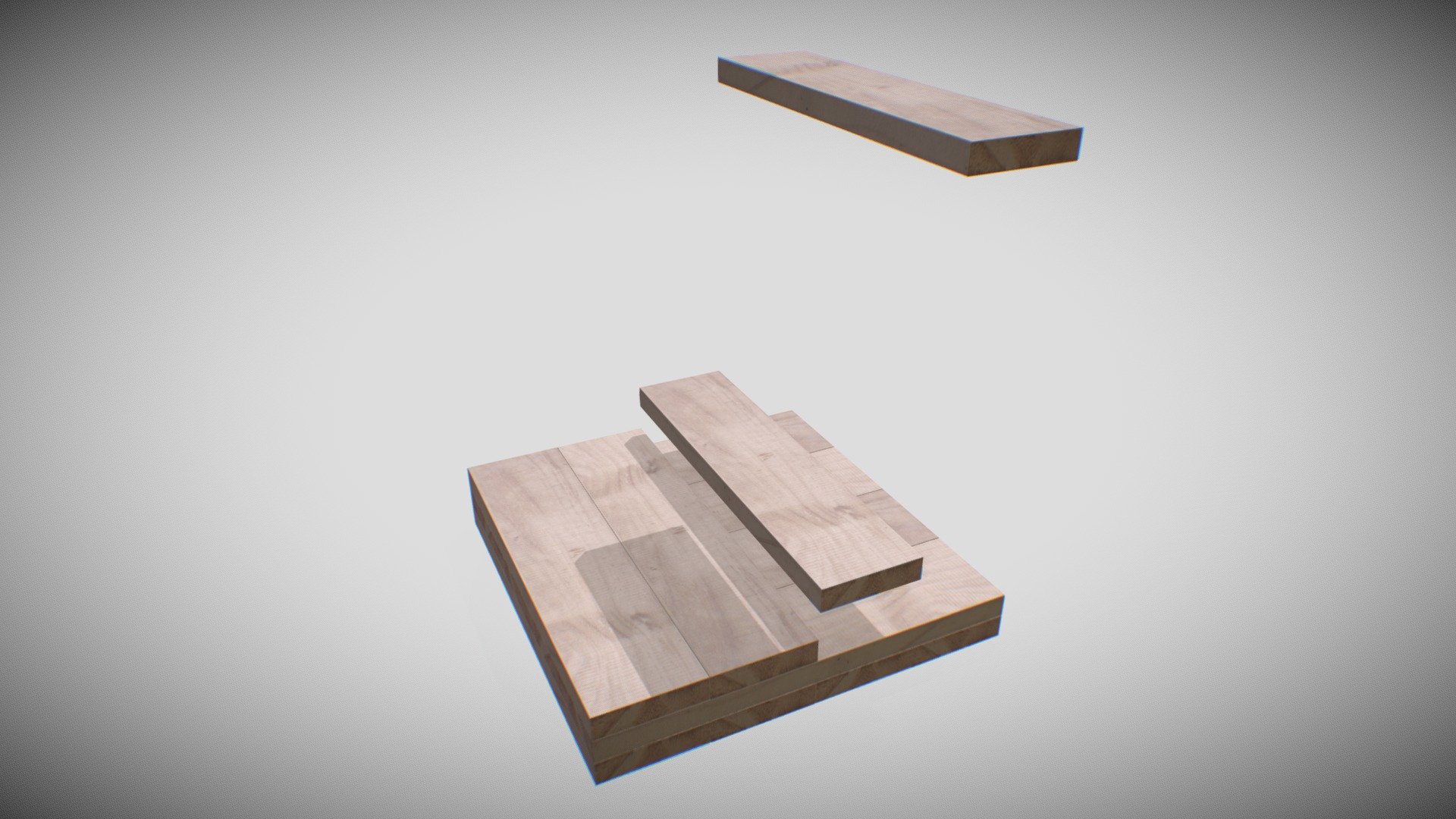 CLT Cross Laminated TImber - Buy Royalty Free 3D model by estella ...