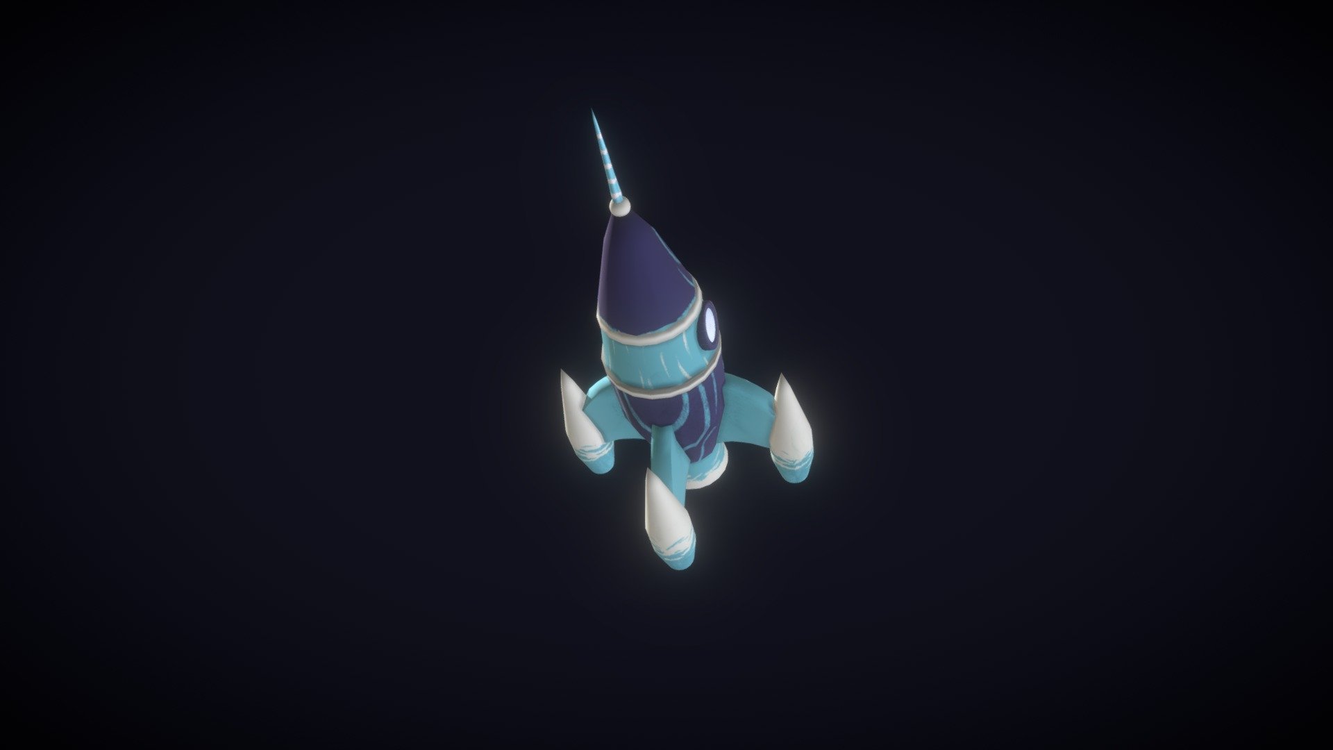 Space Rocket - 3D model by kimlin [492f76f] - Sketchfab