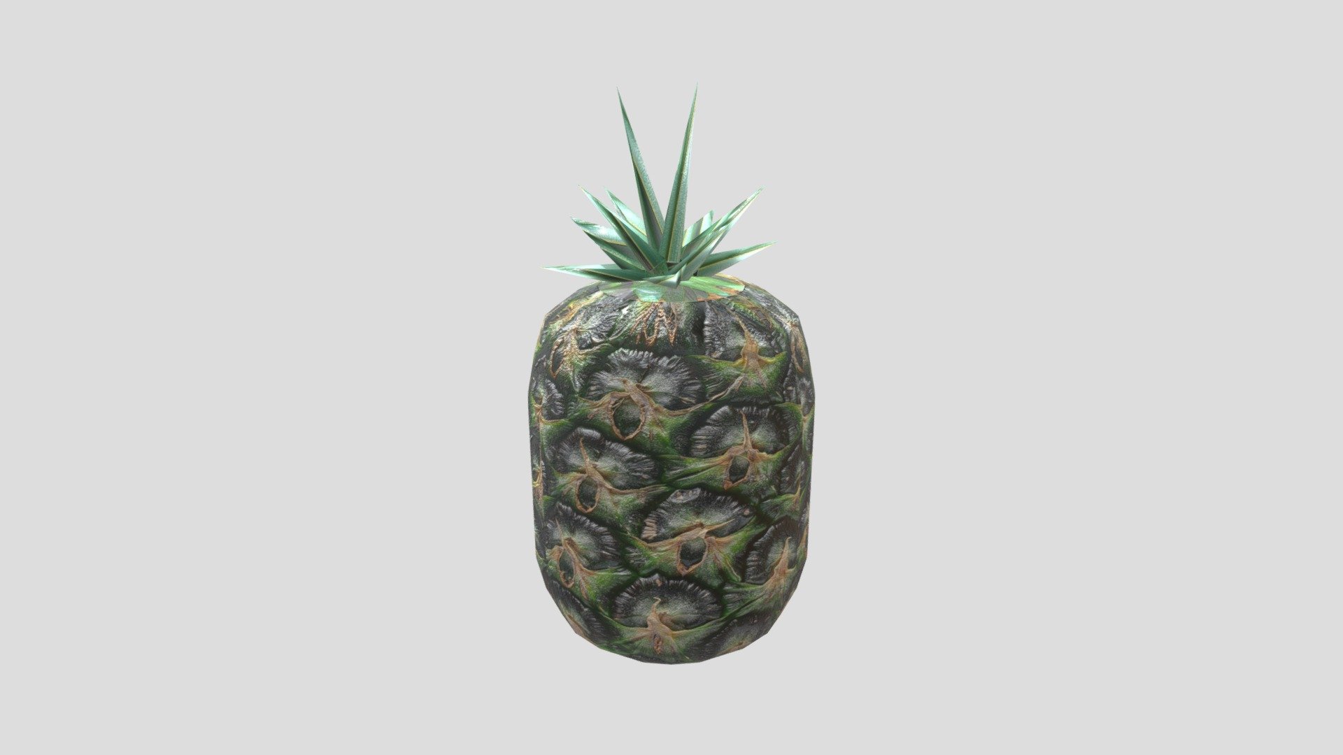 Pineapple Texture - 3D model by FernandoM [492fa64] - Sketchfab