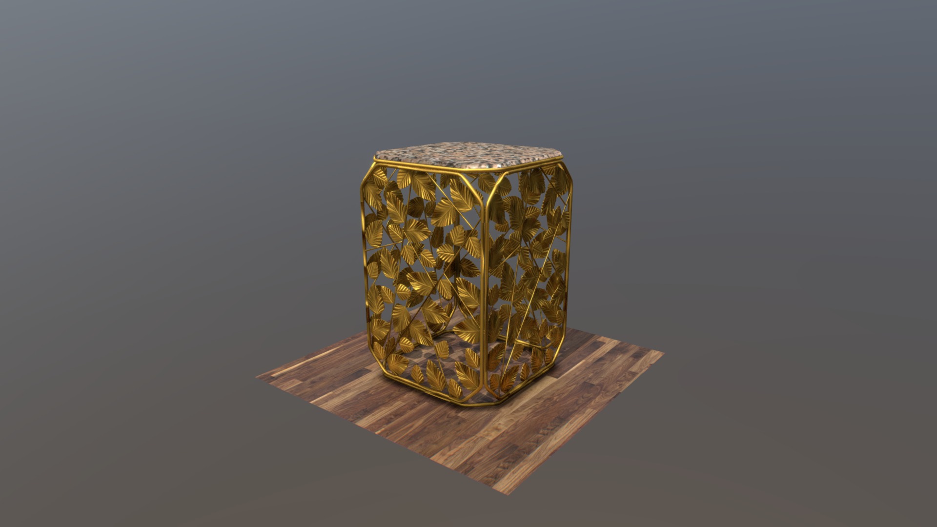 Gold 300x460 Leaf - 3D model by MikhailBezzubikov [492fc8f] - Sketchfab
