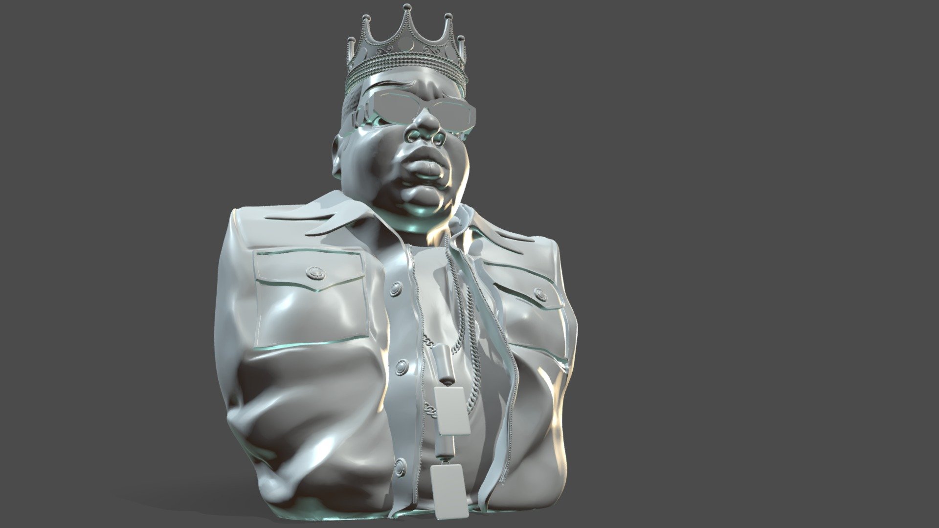 Notorious Big ready to print - 3D model by delgadoroca [492fedd ...