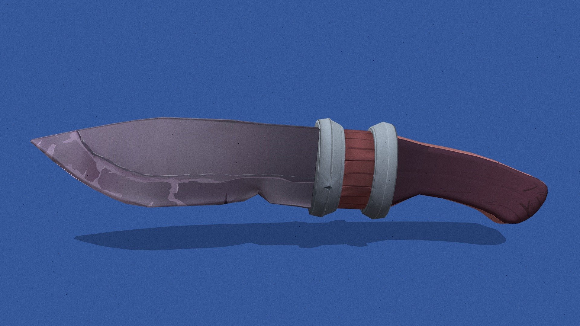 Fantasy Dagger Handpainted - 3D model by tom.grzembke [49308db] - Sketchfab