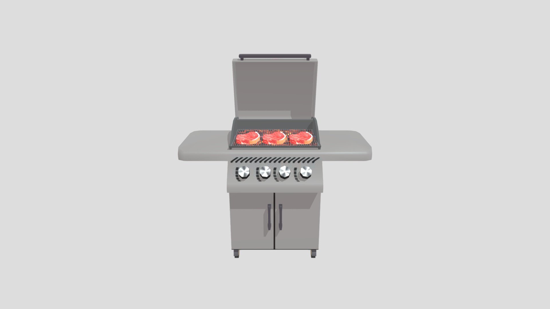 Low Poly - Electric Grills - 3D model by michaelysmaelfernandez ...