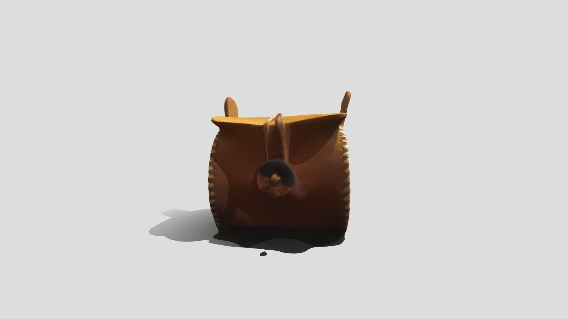 Handmade Leather coin bag - 3D model by 88mihai88 [4933a12] - Sketchfab
