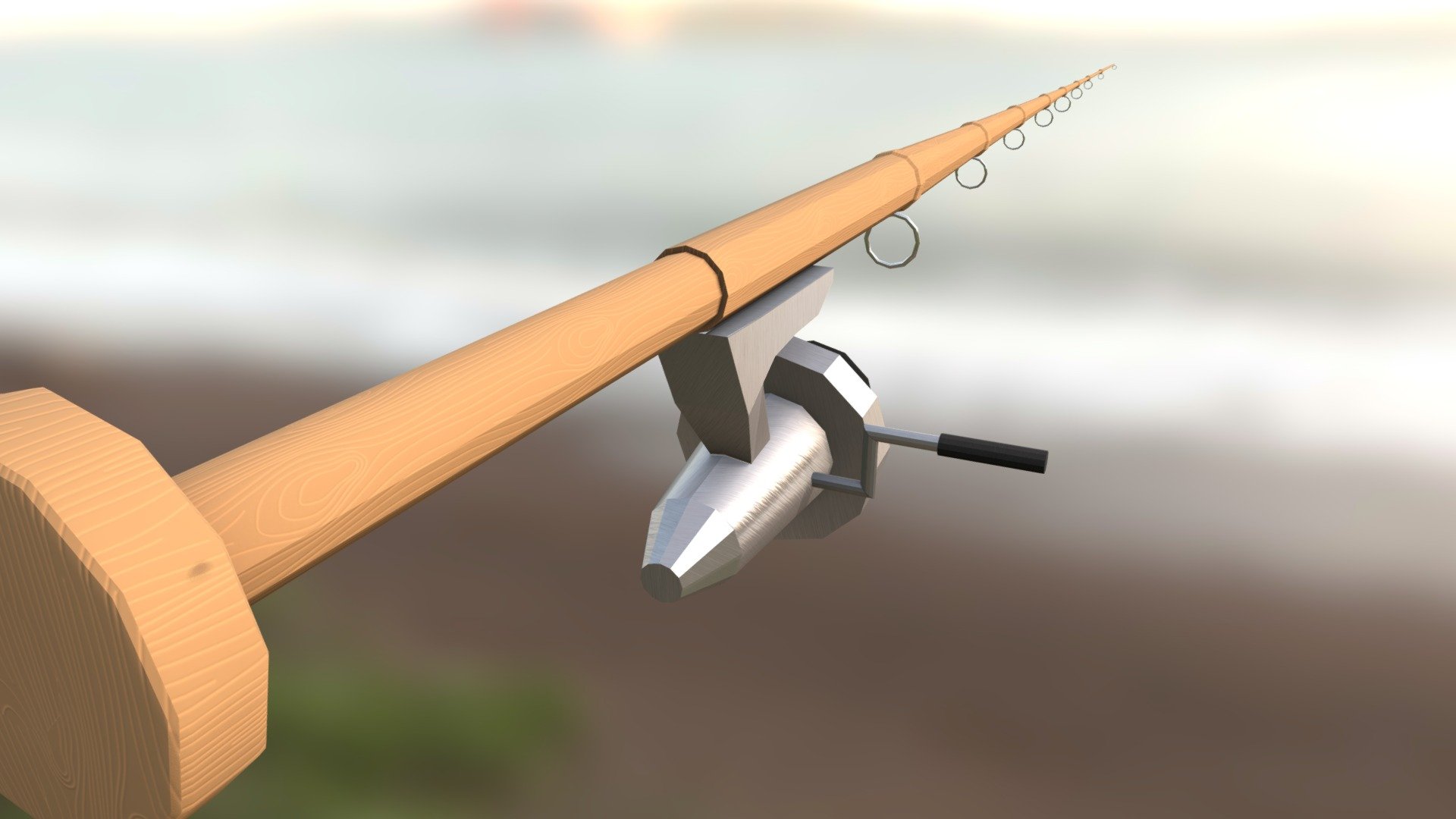 Fishing Rod - 3D model by Linck's Roberto Ripka Siqueira (@typhonite ...
