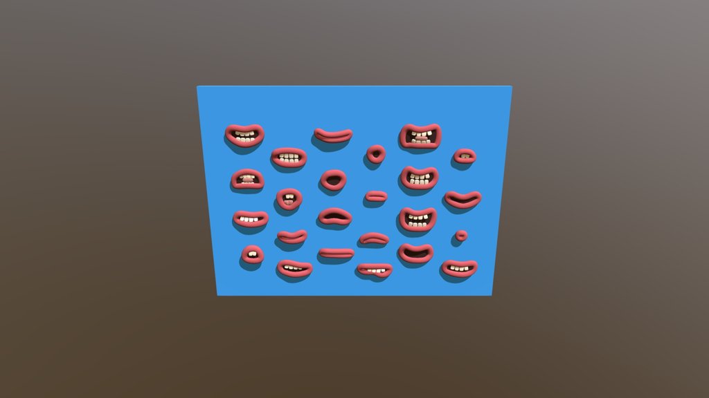 mouth - A 3D model collection by devonngames - Sketchfab