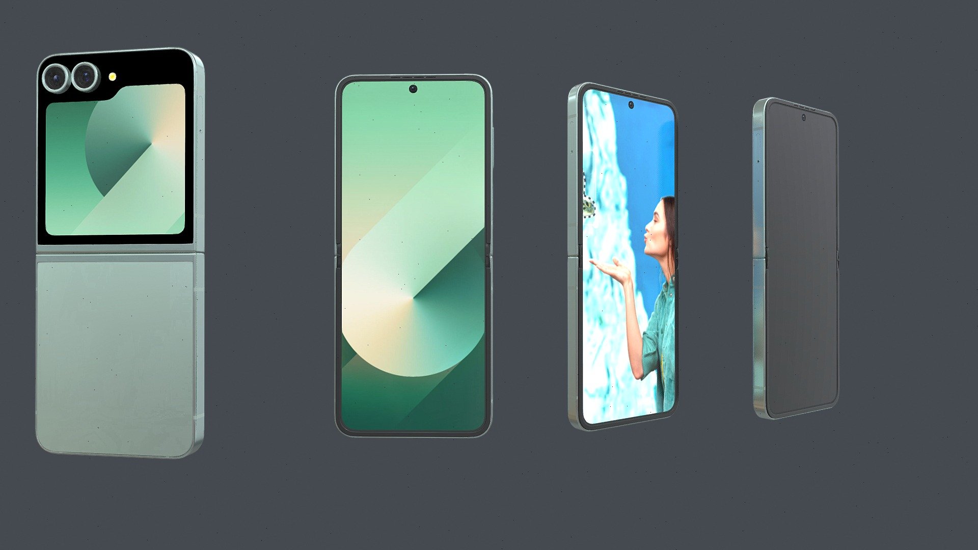 Samsung Galaxy Z Flip 6 mint - Buy Royalty Free 3D model by dika3d ...