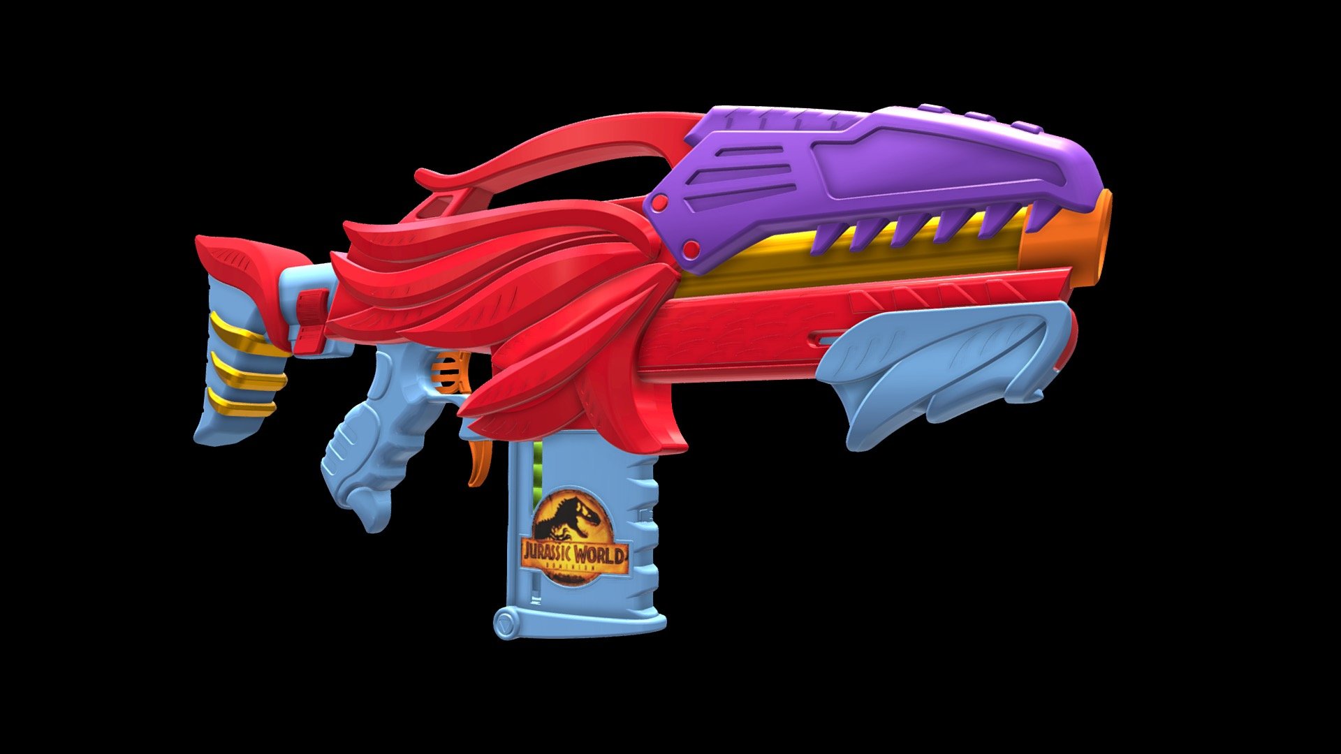 Jurassic Pyroraptor - 3D model by Dart Zone Blasters (@dartzoneblasters ...