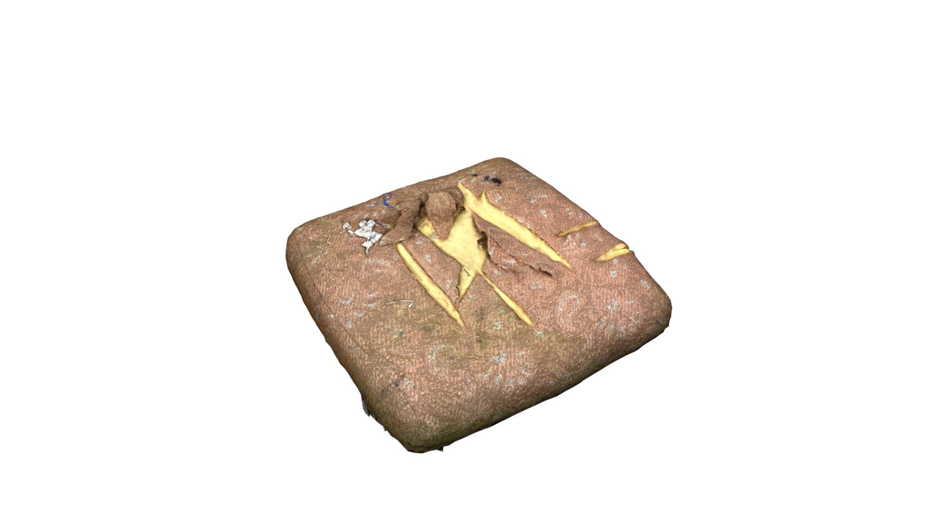 torn_pillow - 3D model by agaski [4937f5f] - Sketchfab