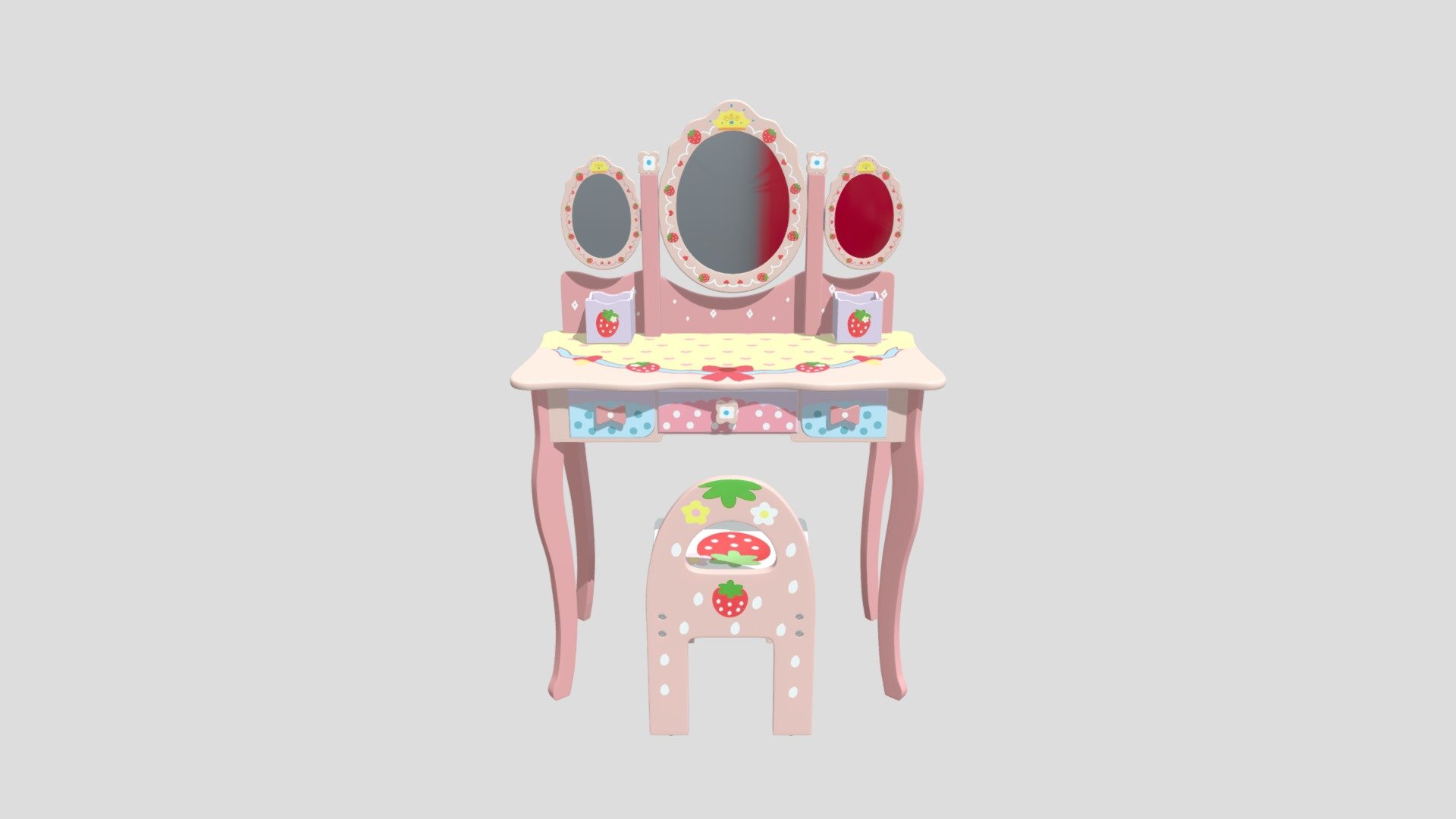 Makeup Table - Buy Royalty Free 3D model by mr.jacks3d [493815e ...