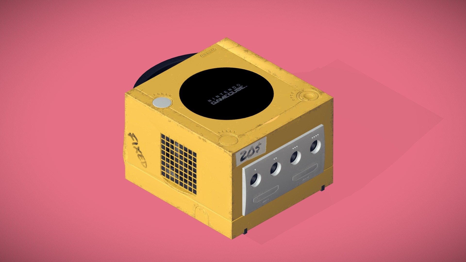 Gamecube - 3D model by antoineallardchoquette [4938410] - Sketchfab