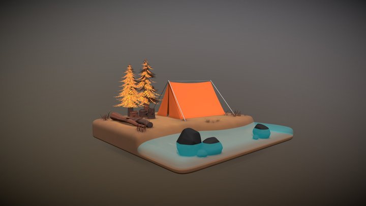Campingsite 3D models - Sketchfab