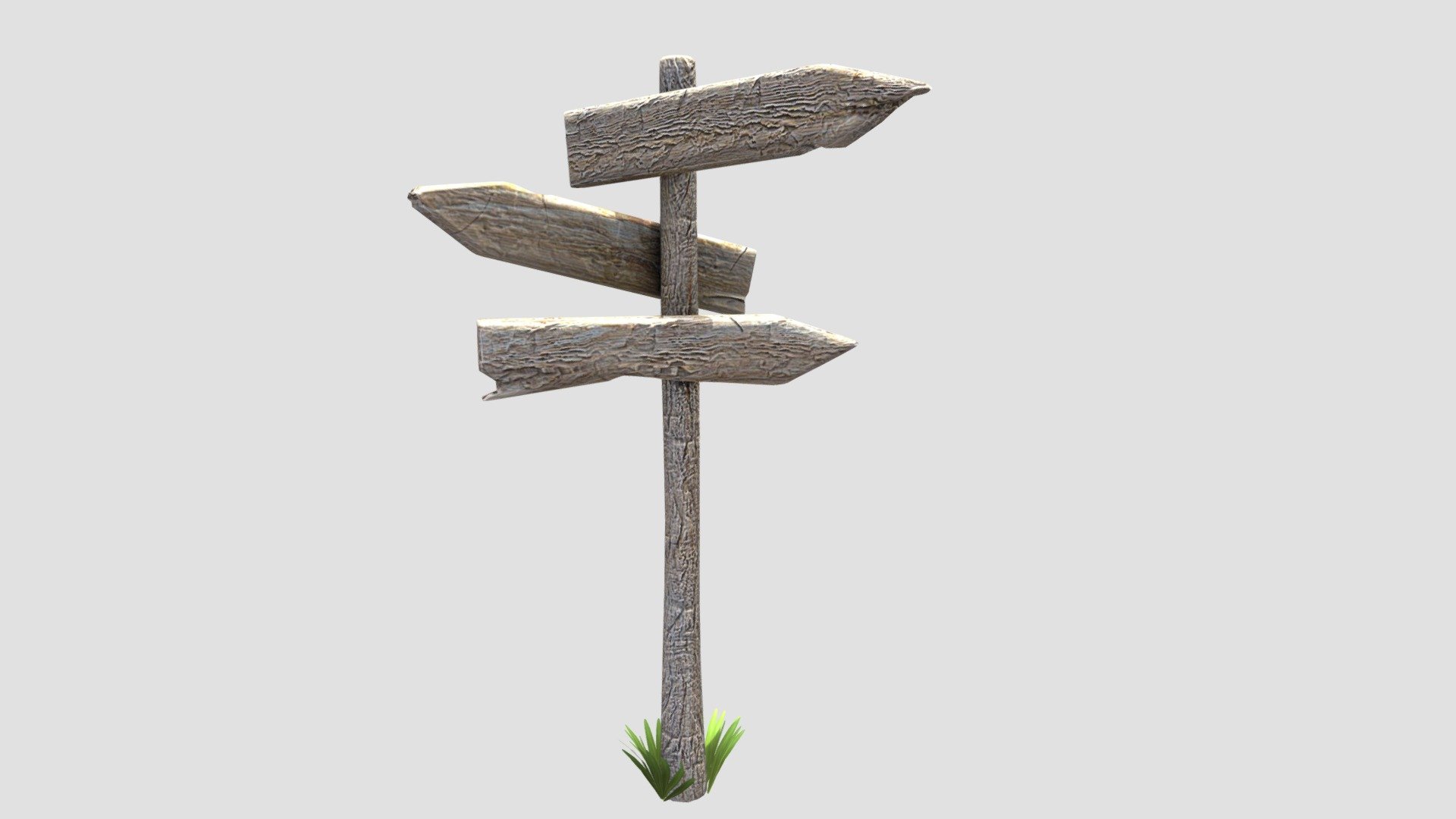 Signpost - Download Free 3D model by Tetiana_Denysenko [493bced ...