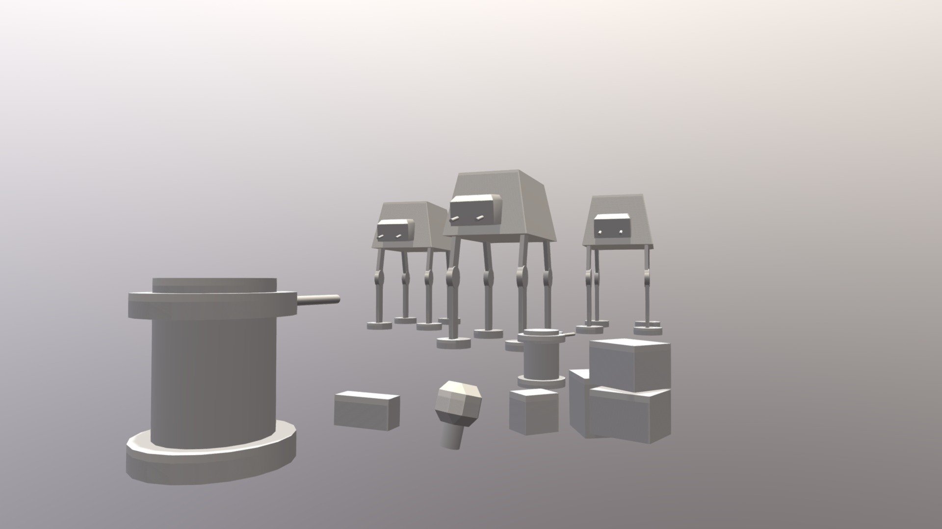 Battle_of_hoth - Download Free 3D model by jeppert [493c2a5] - Sketchfab