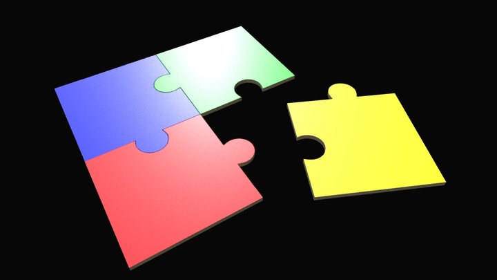 Jigsaw 3D models - Sketchfab
