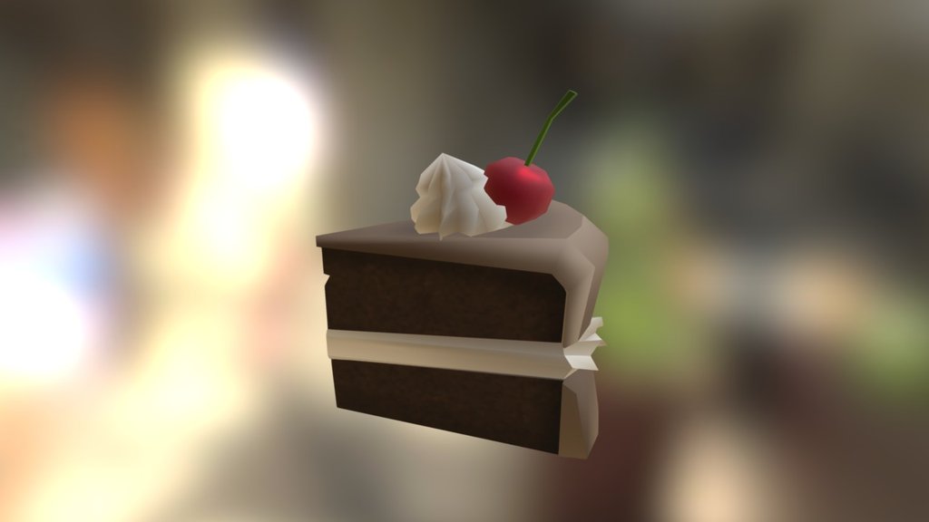 Cake slice - 3D model by Ksea97 [493ca9a] - Sketchfab