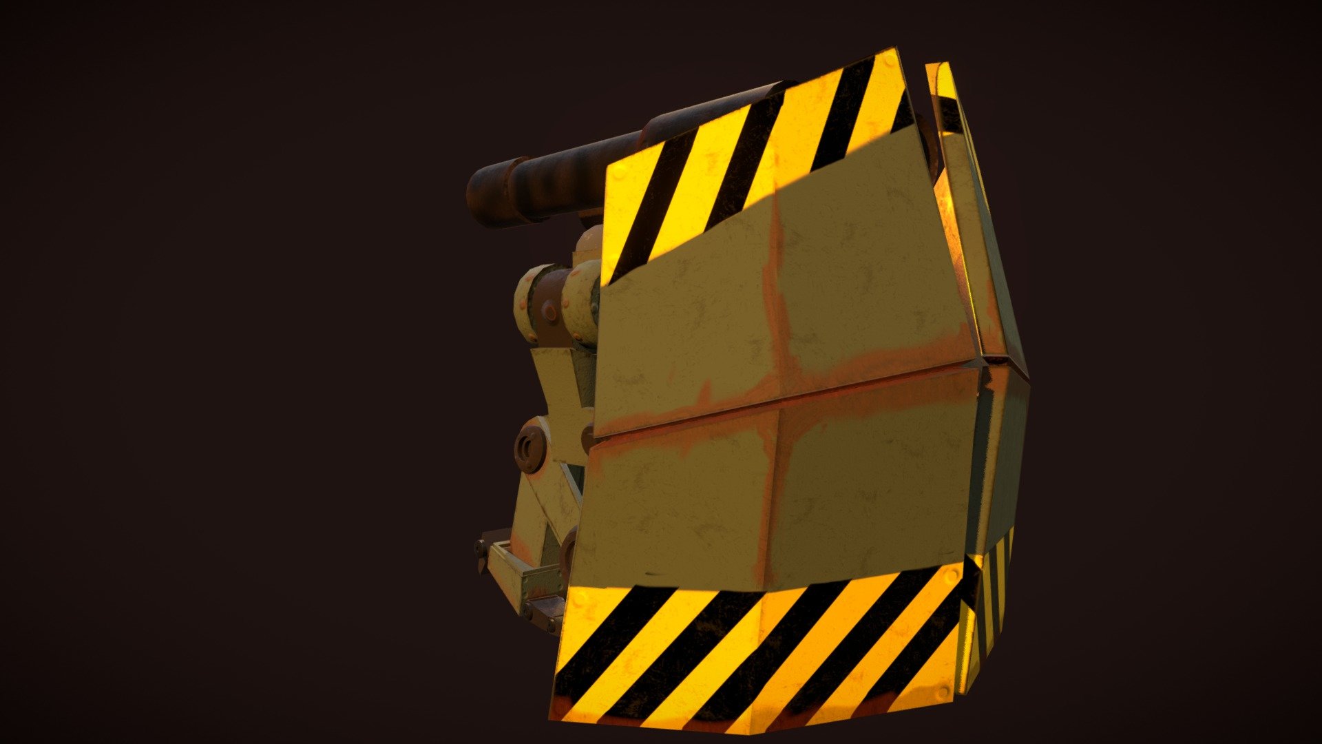Shield Bot - 3D model by matt (@Zorry) [493e570] - Sketchfab