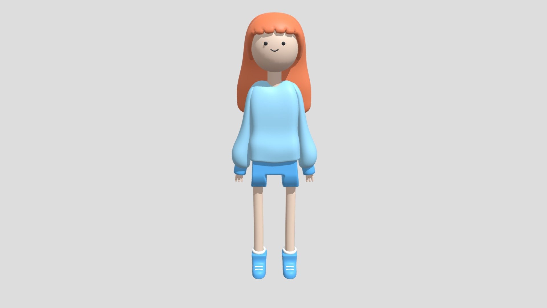 Personaje Yo - Download Free 3D model by ReneeOliva [49422f0] - Sketchfab