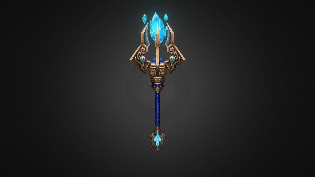 staff - 3D model by weiiew [49437af] - Sketchfab
