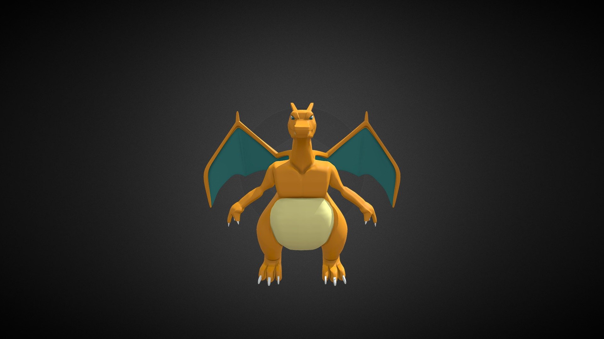 CHARIZARD 3D + TEXTURES by Carlo Sun - 3D model by CarloSun8 (@CarloSun ...