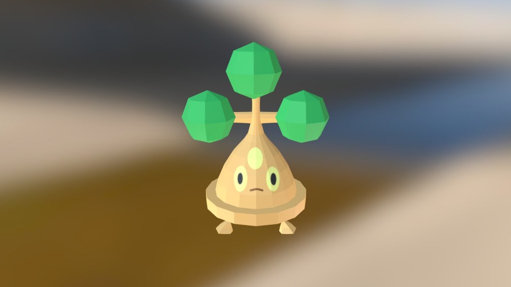 Bonsly - 3D model by Dz (@Deliz) [49499fe] - Sketchfab