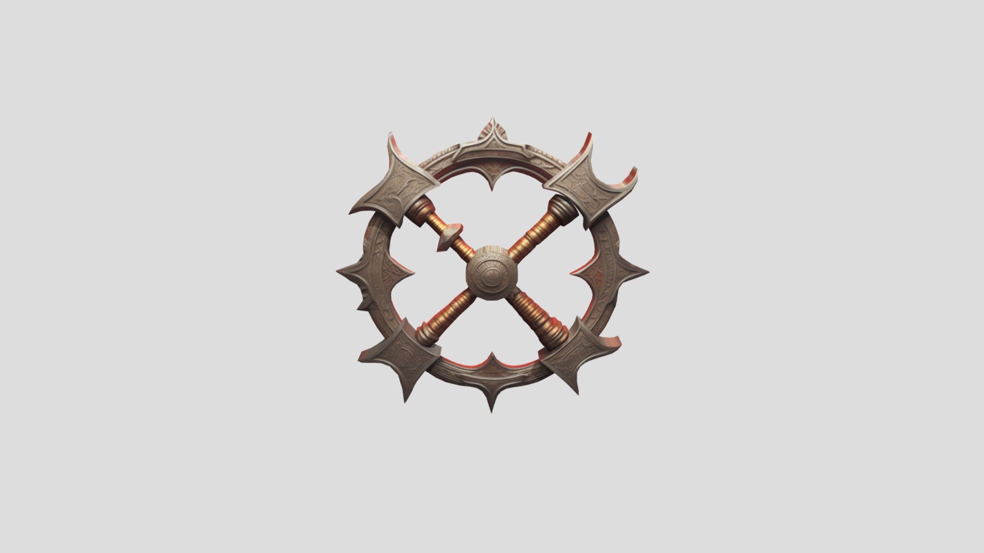 Dragon Disc Weapon - 3D model by K63292 [494a4a5] - Sketchfab