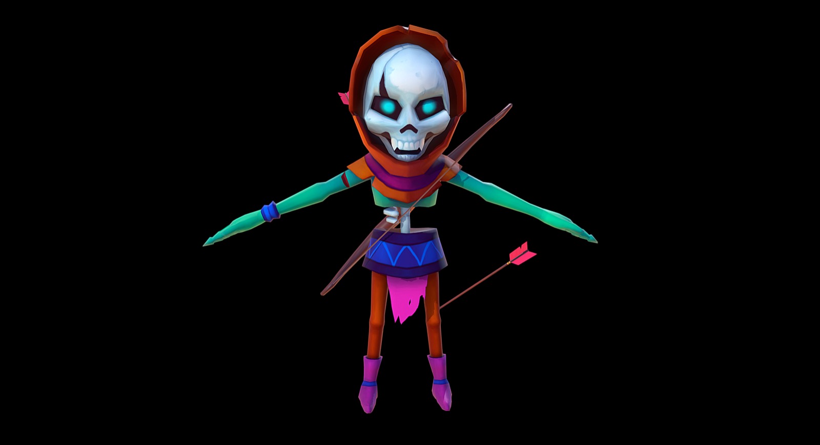 3d Fanart: Skeleton_archer - 3D model by InCom Studio (@incomstudio ...