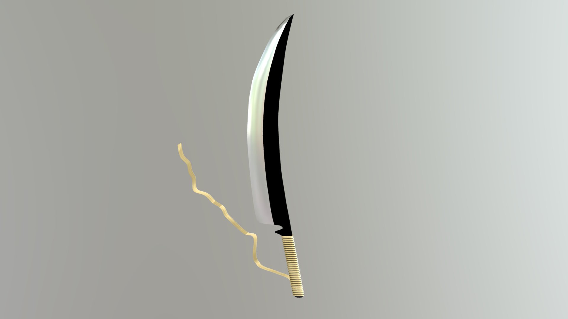 Zangetsu Model (Bleach) - 3D model by Charlie Southwood ...