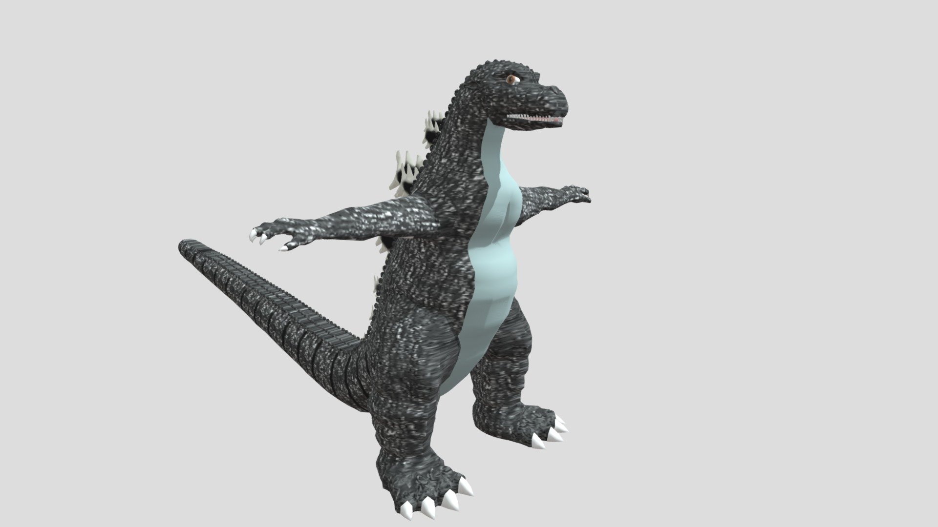 GOJIRA 1994 Rigged - Download Free 3D model by cicerosantoscvi [494f943 ...